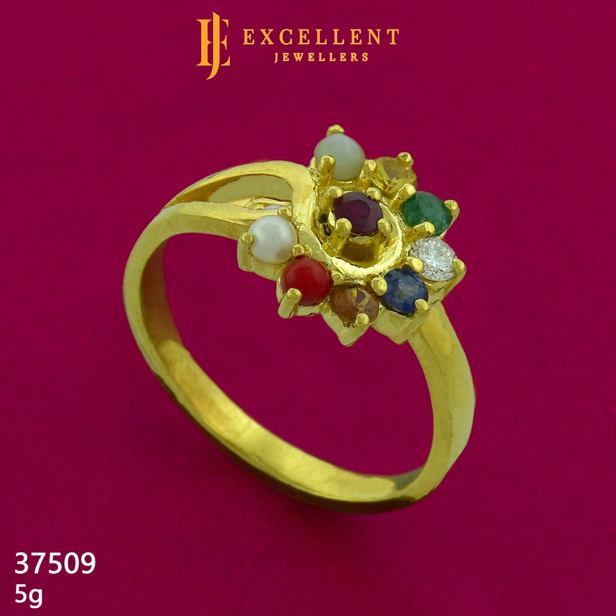 Ring Navaratnam - 062 – Excellent Jewellers