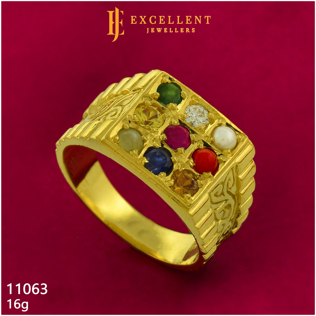 Ring Navaratnam - 045 – Excellent Jewellers