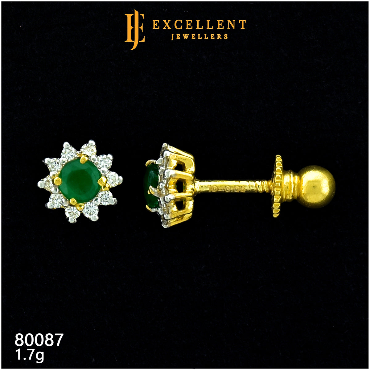 Diamond Earrings - 020 – Excellent Jewellers