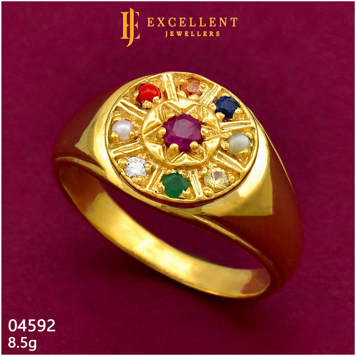 Ring Navaratnam - 014 – Excellent Jewellers