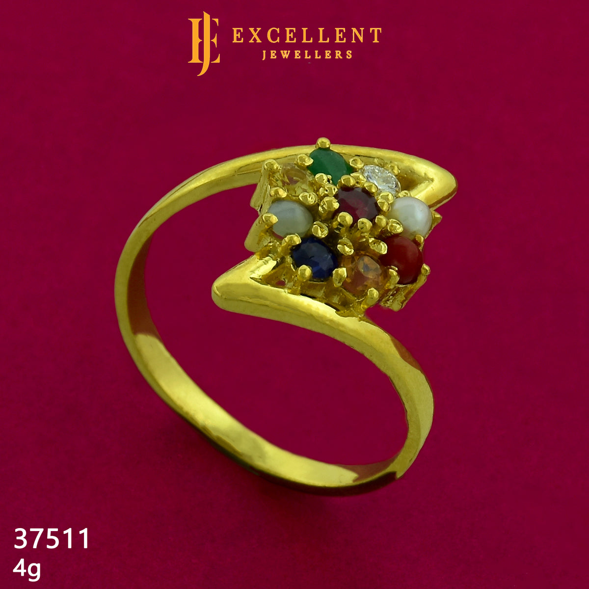 Ring Navaratnam - 061 – Excellent Jewellers