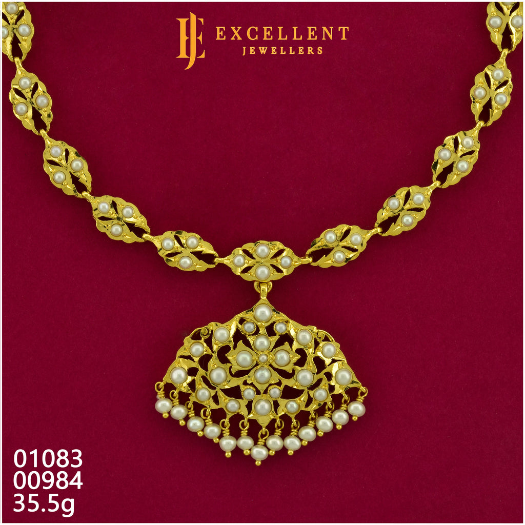 Necklaces – Tagged "Attiyal" – Excellent Jewellers