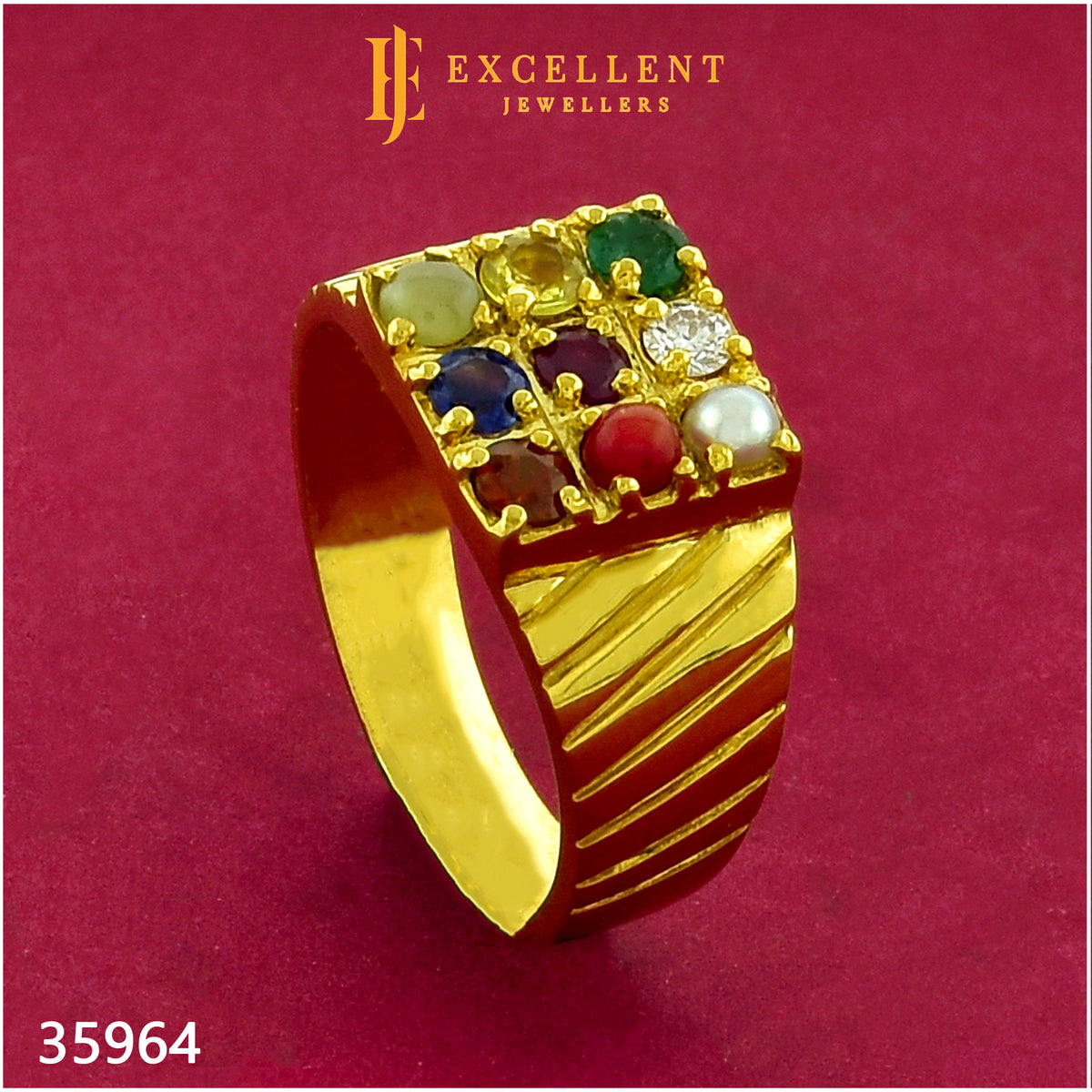 Ring Navaratnam - 006 – Excellent Jewellers